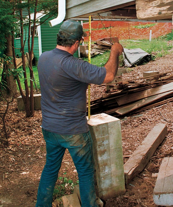 Retrofitting a Foundation - Fine Homebuilding