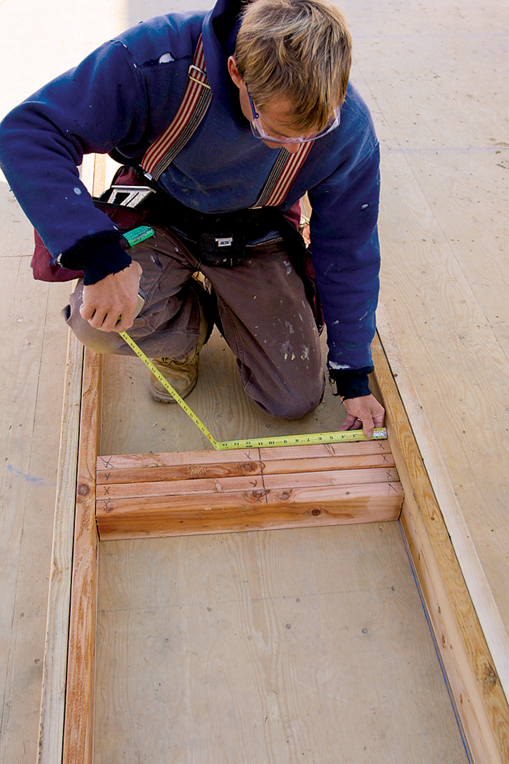 Careful Layout for Perfect Walls - Fine Homebuilding