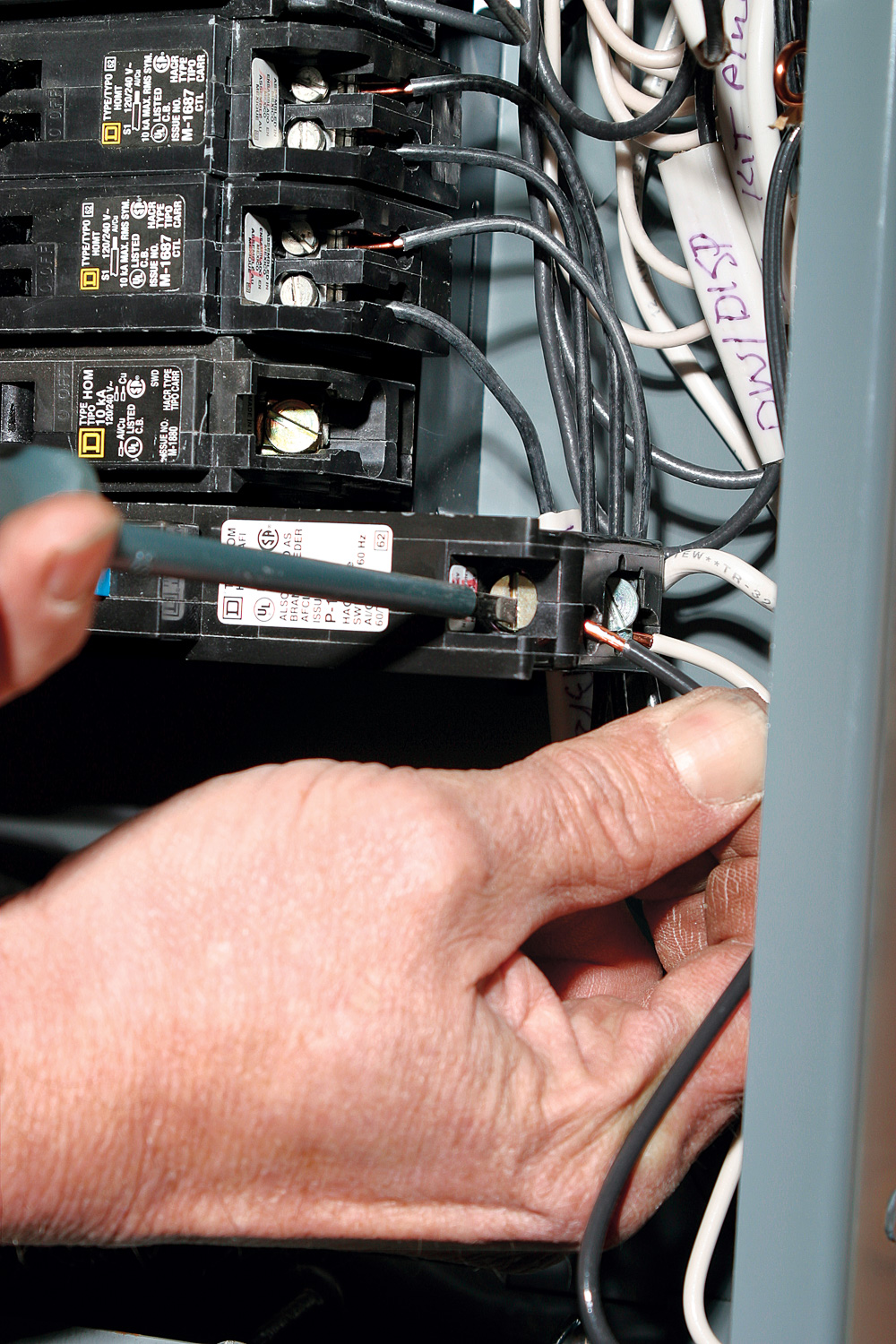 Installing a Circuit Breaker in an Existing Panel - Fine Homebuilding