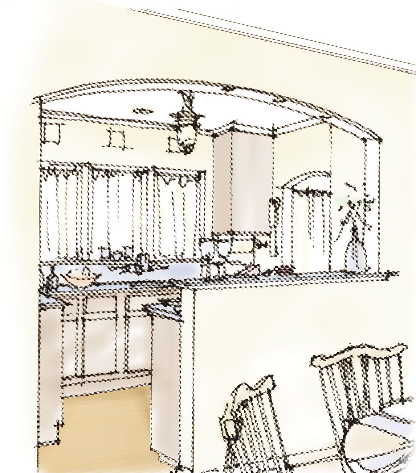 Opening Up A Small Kitchen 6 Space Savvy Small Kitchen Design Ideas