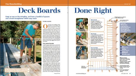 Tips for Deck Board Spacing and Installation - Fine Homebuilding