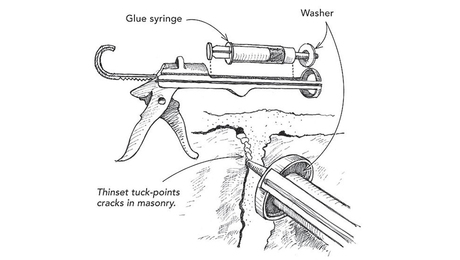 Tuck-Point Like a Pro Using a Caulk Gun and Syringe - Fine Homebuilding