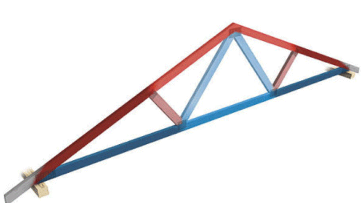 Wood Trusses In Tension
