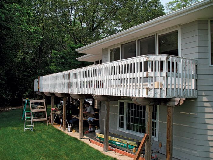 Renovating A Deck With Cable-Rail Systems - Fine Homebuilding