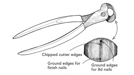 Modify Wire Cutters For Pulling Nails - Fine Homebuilding