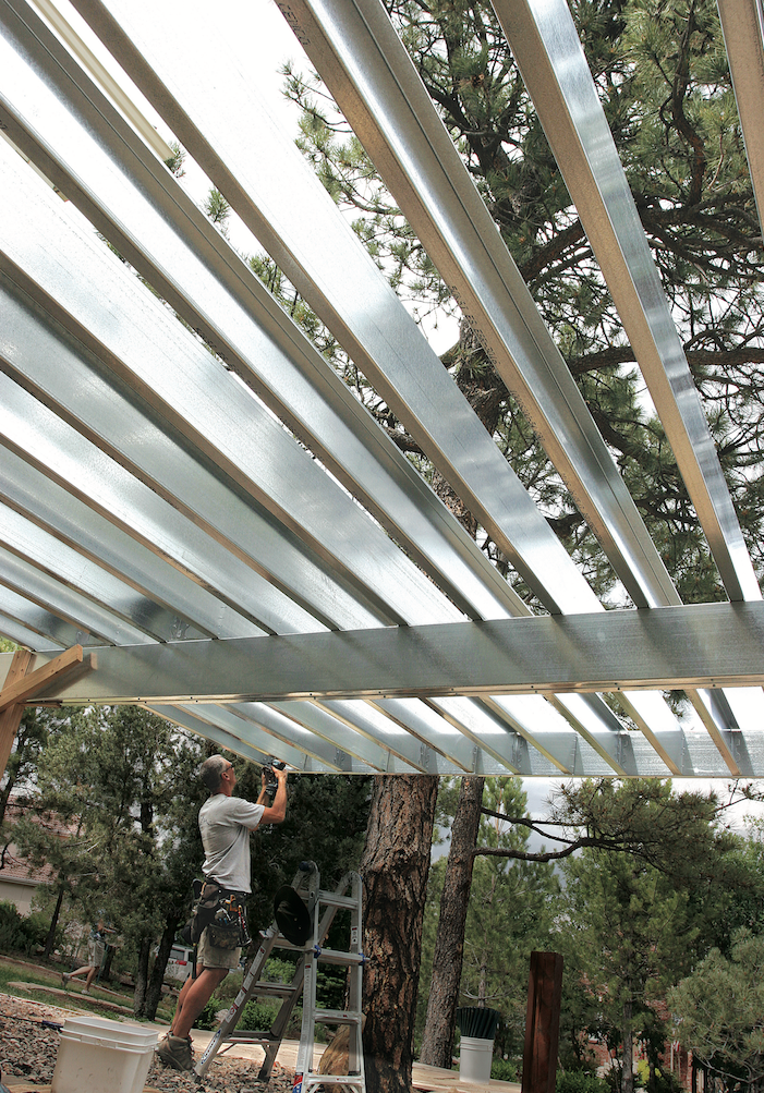 Framing a Deck With Steel - Fine Homebuilding