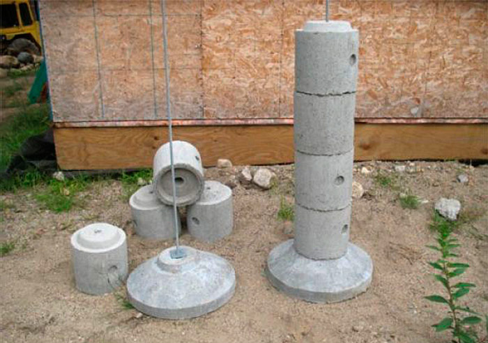 Precast Cement Footings
