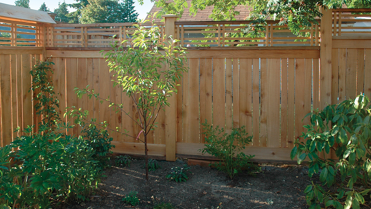 Wood Privacy Fence Ideas
