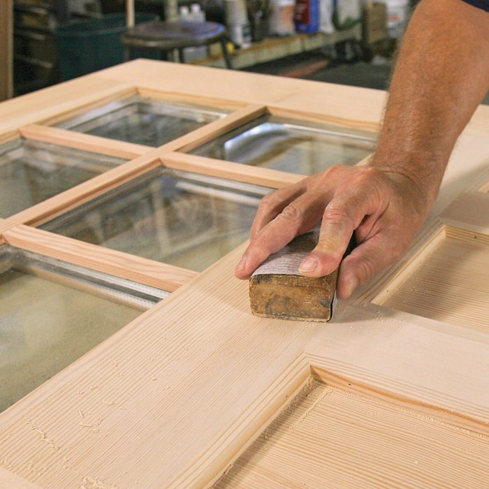 Fabulous Finish for an Exterior Door - Fine Homebuilding