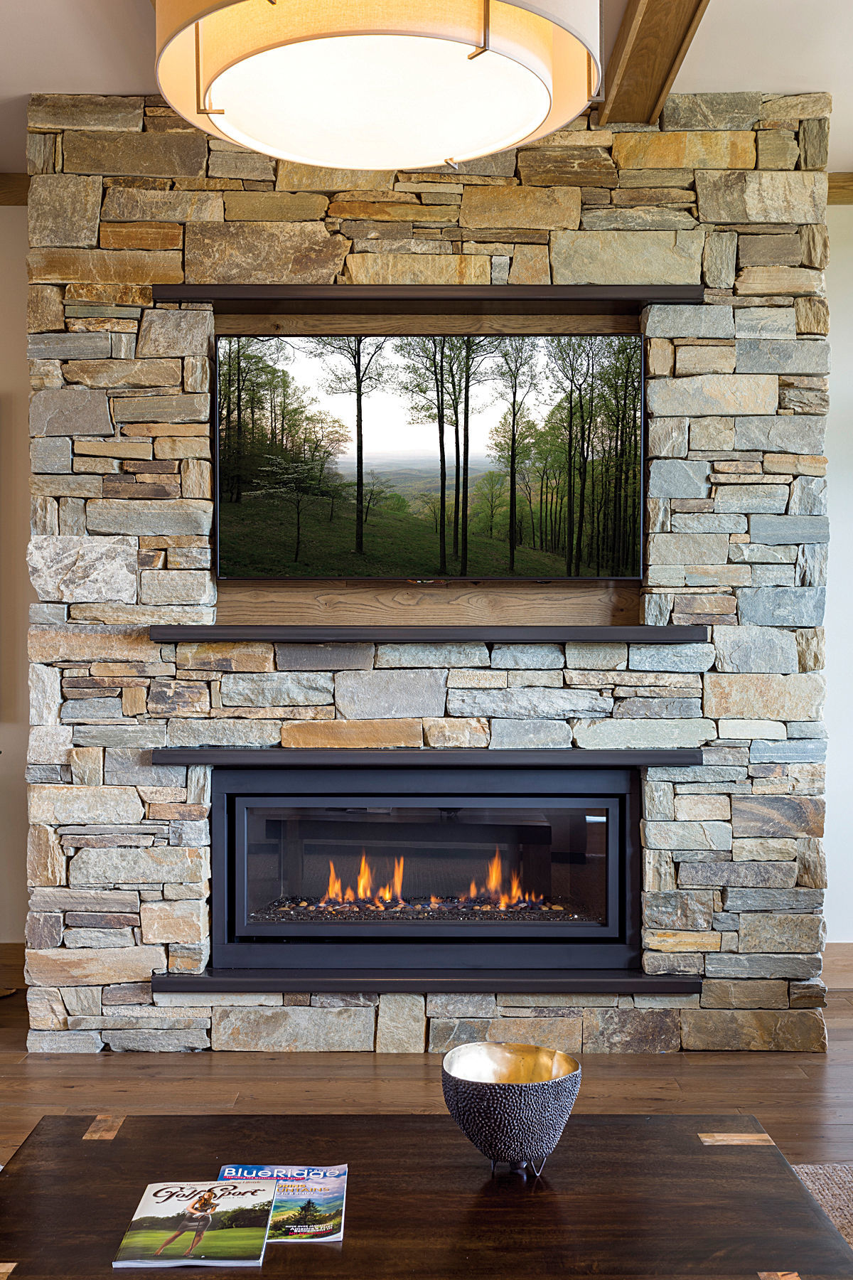 Arranging a Fireplace and a Television - Fine Homebuilding