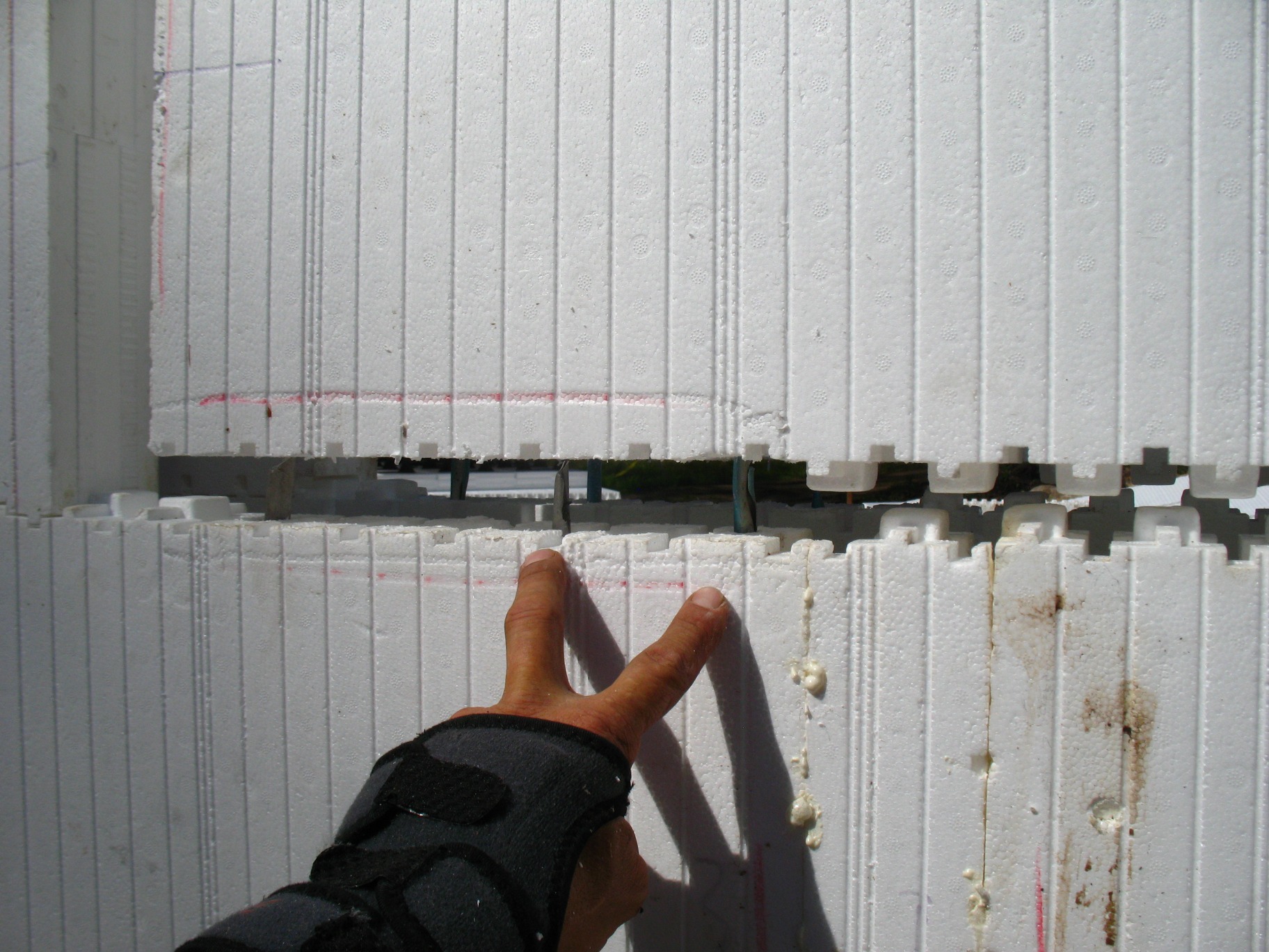 Stacking the ICF Foundation - Fine Homebuilding