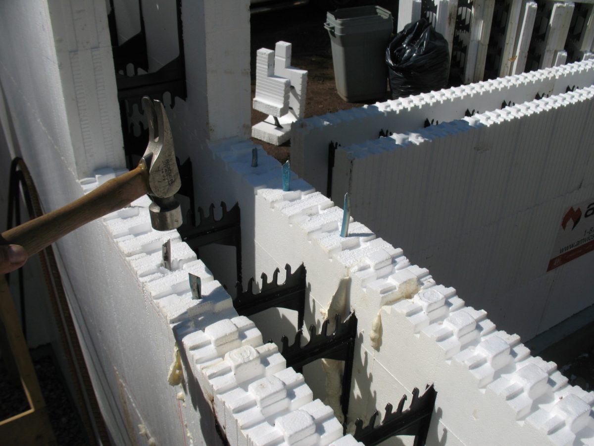 Stacking the ICF Foundation - Fine Homebuilding