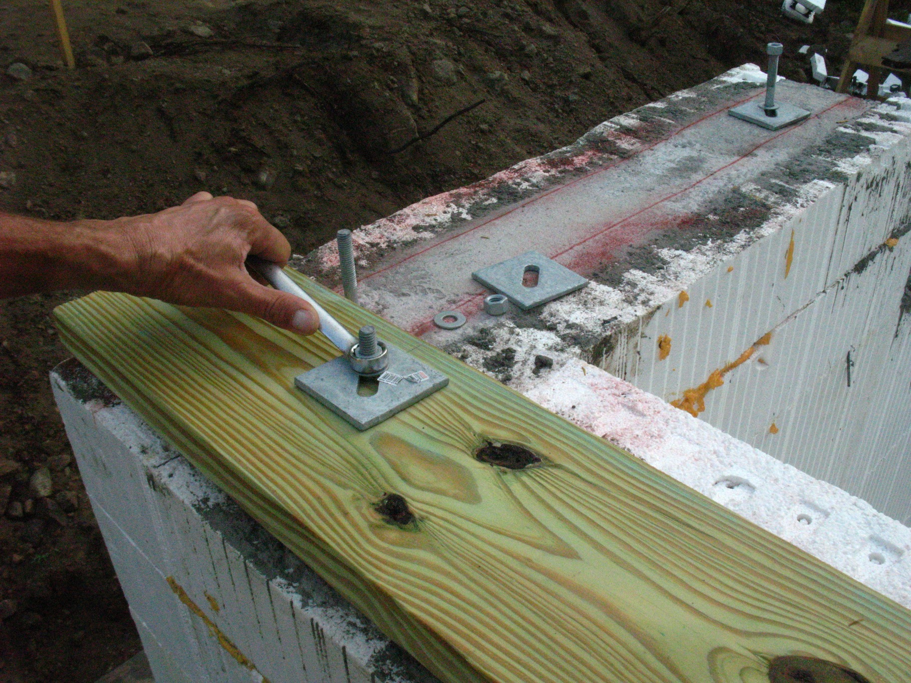 Frame Mudsill Retaining Wall Mudsills: Where The Framing Meets The