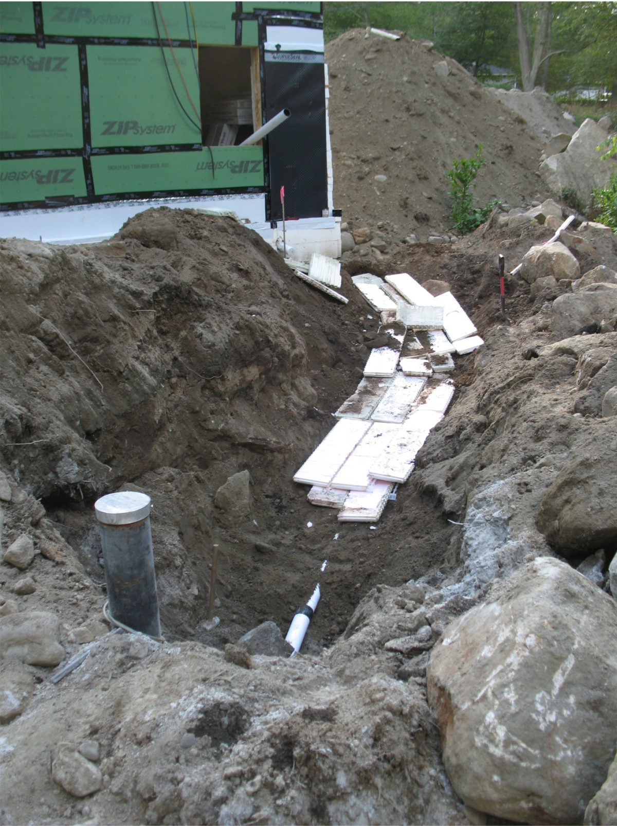 Well Water Line - Fine Homebuilding