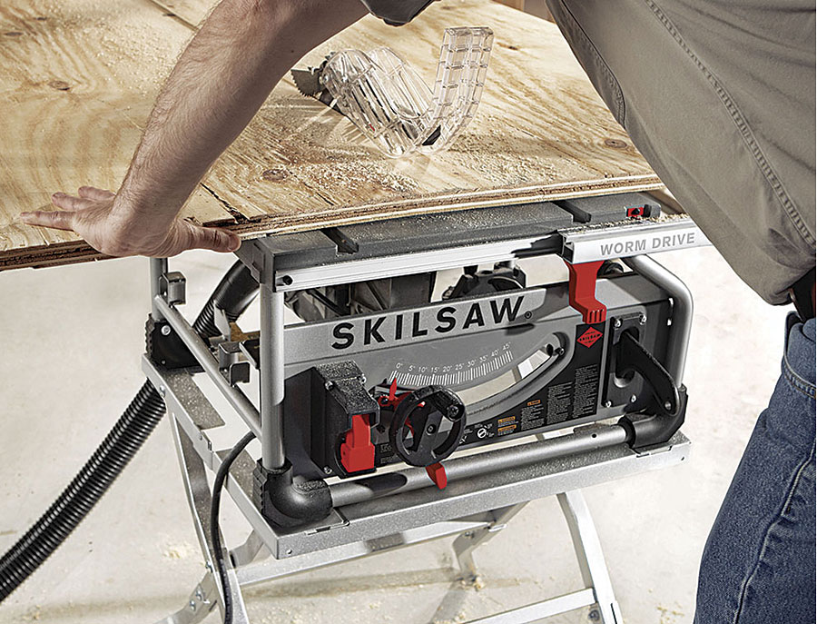 Worm drive table saw store