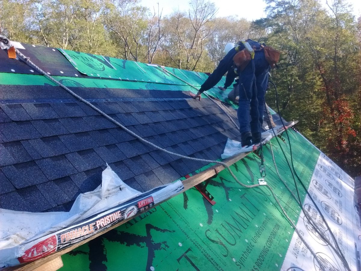 Upside Down Roofing Fine Homebuilding