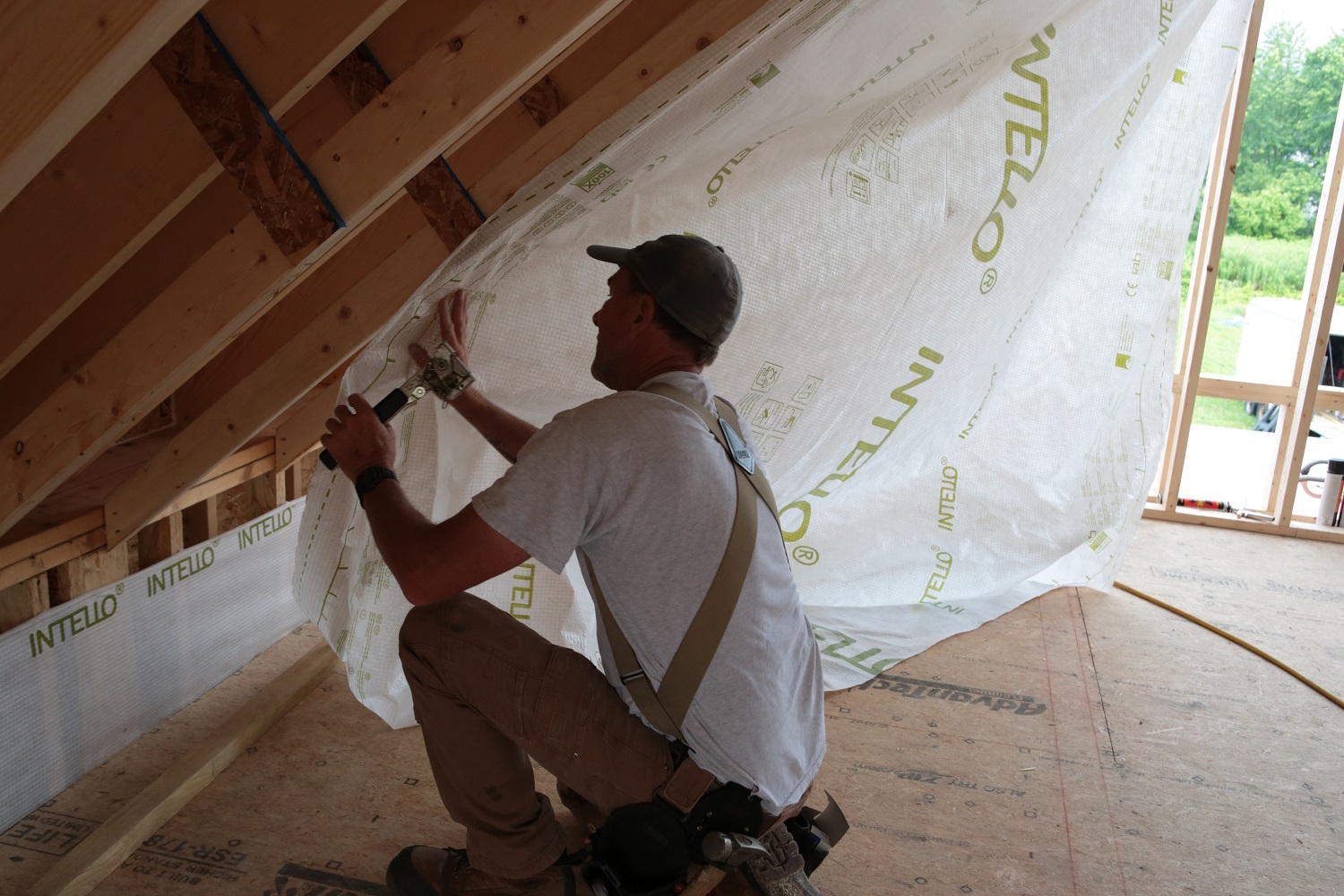 Second-Floor Air Barrier - Fine Homebuilding