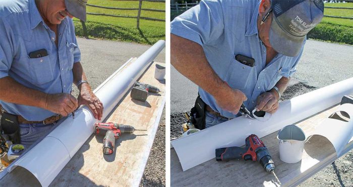 How to Hang Half-Round Gutters - Fine Homebuilding