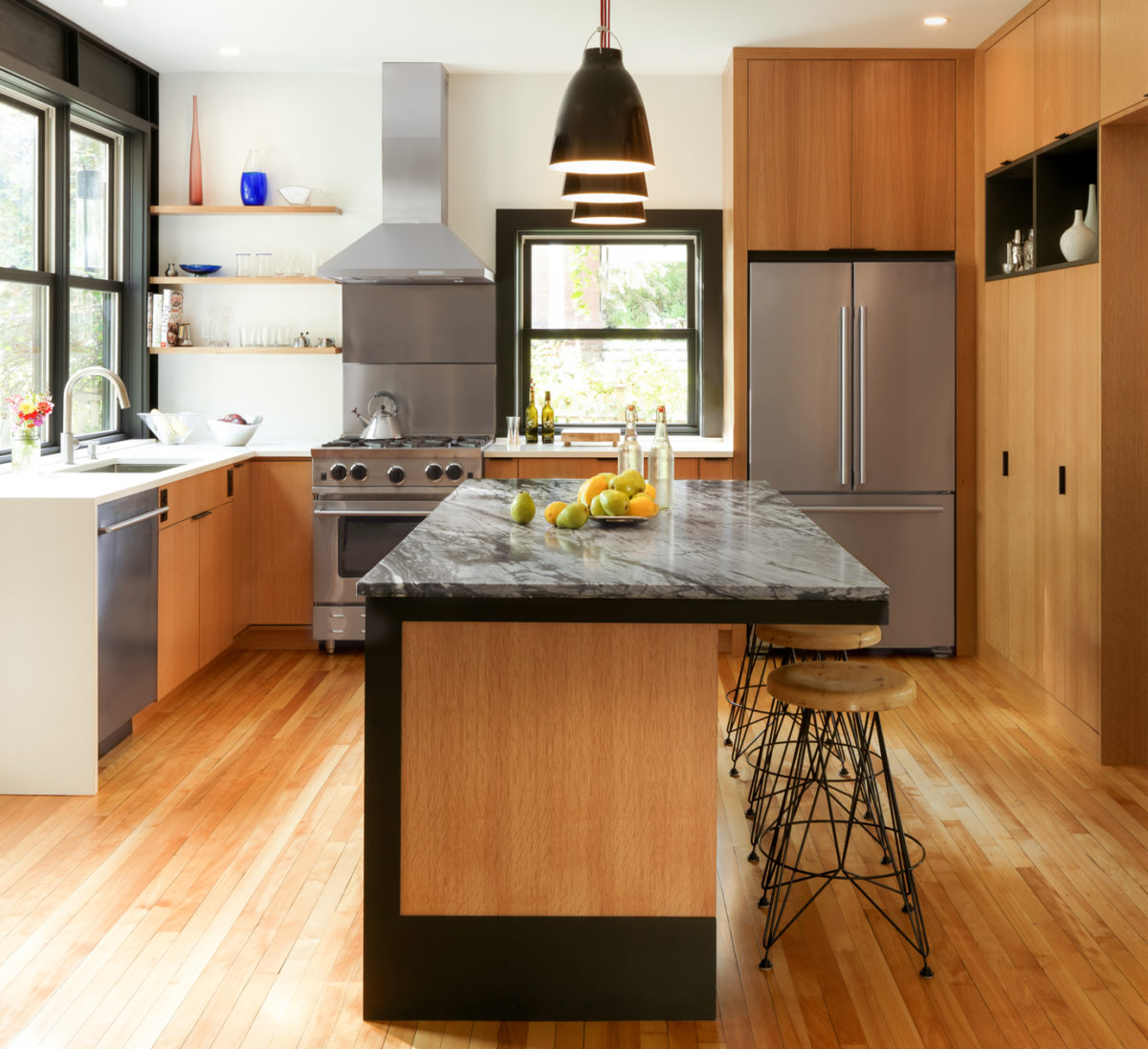 Kitchen Relocation - Fine Homebuilding