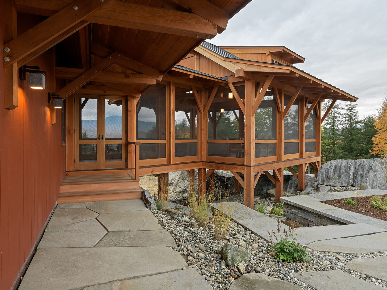 Hilltop Timber Frame Transformation - Fine Homebuilding