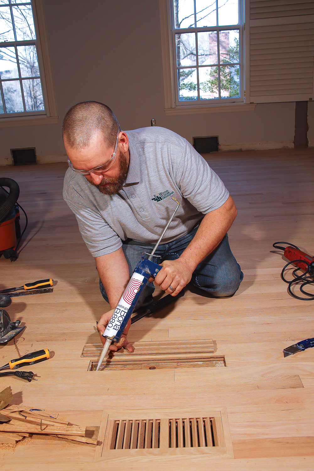 2 Methods for Patching a Hardwood Floor - Fine Homebuilding