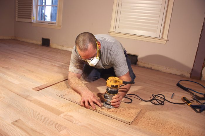 2 Methods for Patching a Hardwood Floor - Fine Homebuilding