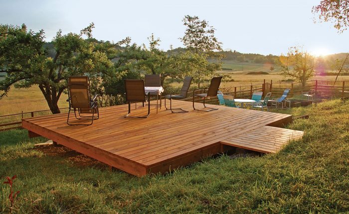 Grade-Level Decks - Fine Homebuilding