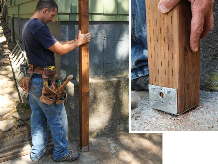 How to Brace a Deck Post - Fine Homebuilding