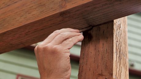 Setting Deck Posts From the Top Down - Fine Homebuilding