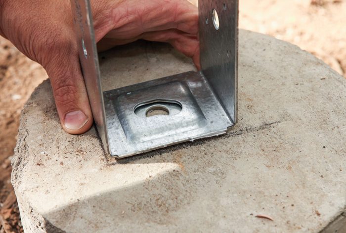 Setting Deck Posts From the Top Down - Fine Homebuilding