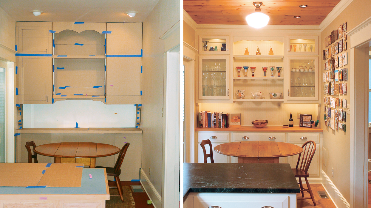 How to Design Kitchen Cabinets with Mock-Ups - Fine Homebuilding