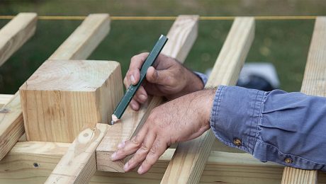 Building a Pergola: Prepare and Install the Slats - Fine Homebuilding