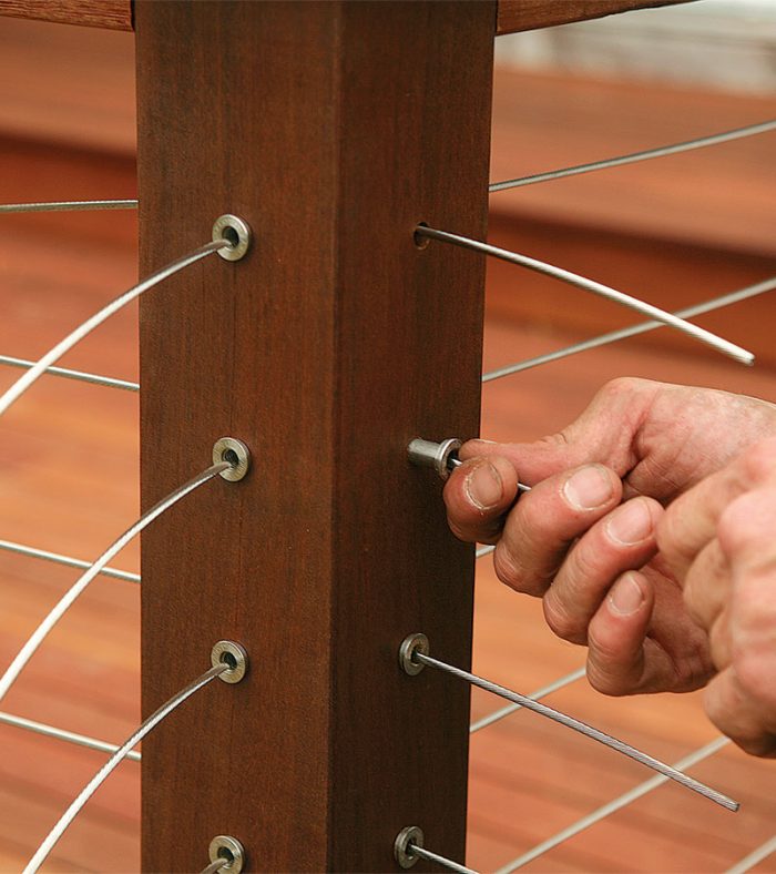 Installing a Cable-Rail System - Fine Homebuilding