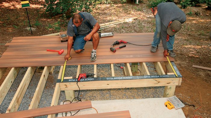 How to Install Composite Decking - Fine Homebuilding