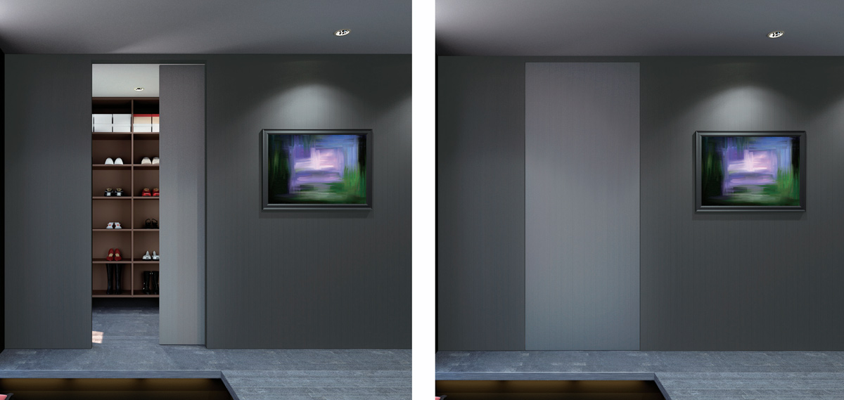 Sliding Secret Door - Fine Homebuilding