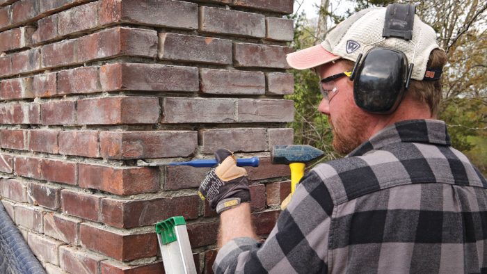 Repointing a Brick Chimney - Fine Homebuilding