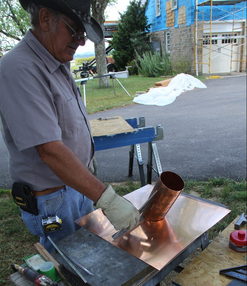 Make a Copper Flashing Boot - Fine Homebuilding