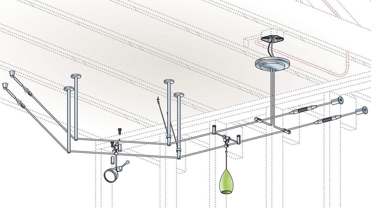 Suspended Ceiling Grid Low Voltage Systems | Shelly Lighting