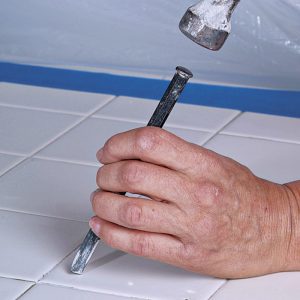 Drilling Tile - Fine Homebuilding