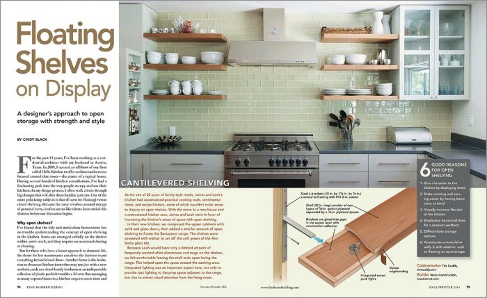 Templating Techniques for Countertops and Floating Shelves - Fine ...