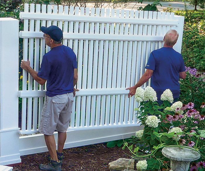 PVC for a Rot-Proof Fence - Fine Homebuilding