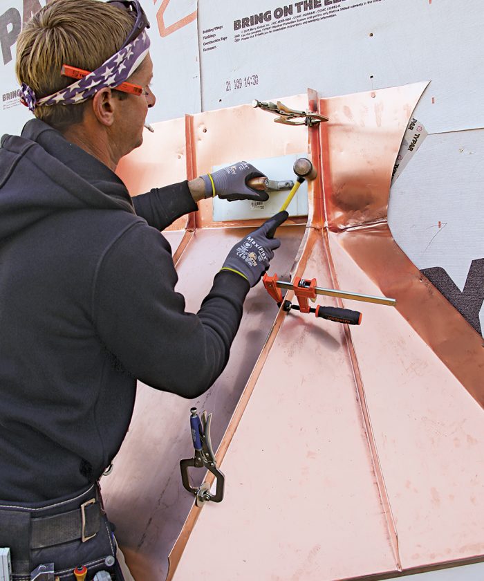 How to Craft a Copper Roof - Fine Homebuilding