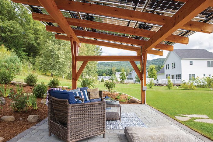 Timber-Framed Solar Canopies - Fine Homebuilding