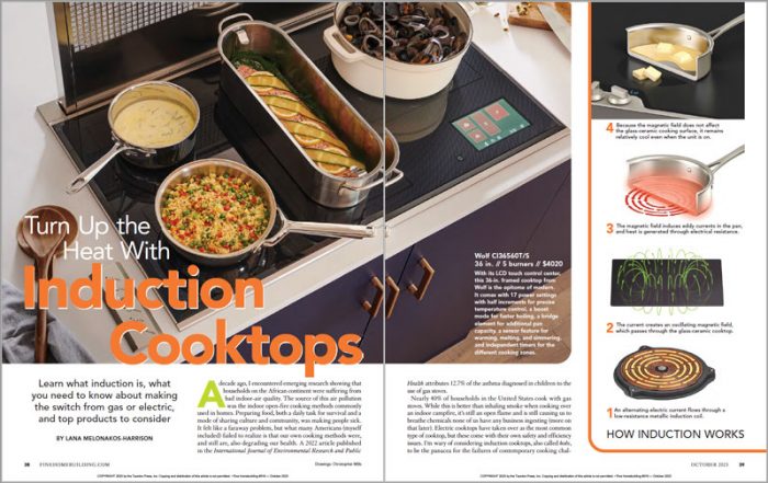Turn Up the Heat With Induction Cooktops - Fine Homebuilding