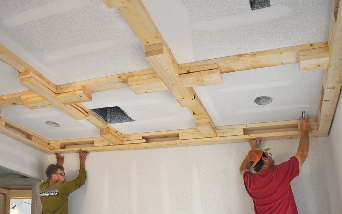 An Easy Approach to Coffered Ceilings - Fine Homebuilding