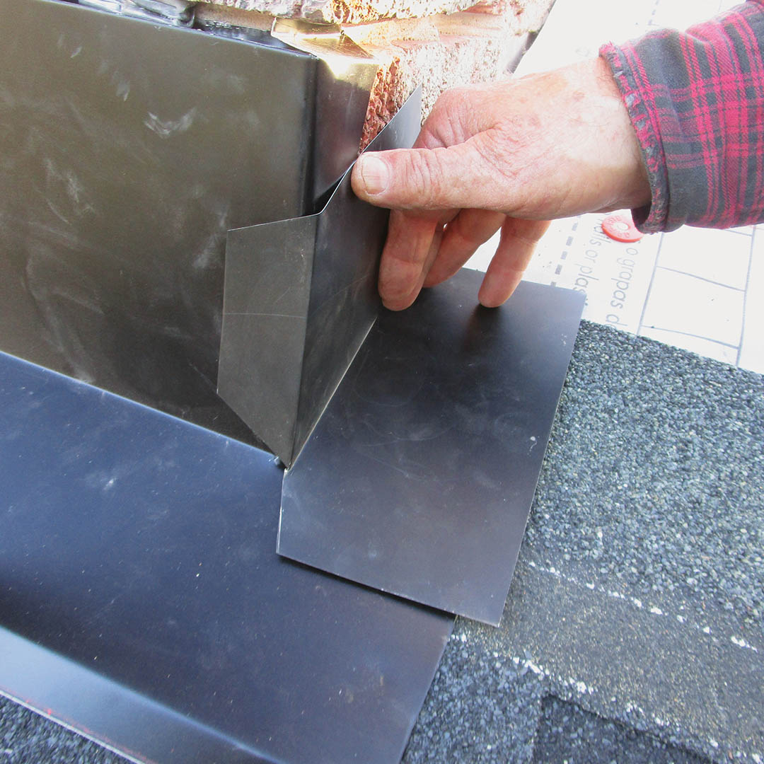 Make a Watertight Chimney Cricket - Fine Homebuilding