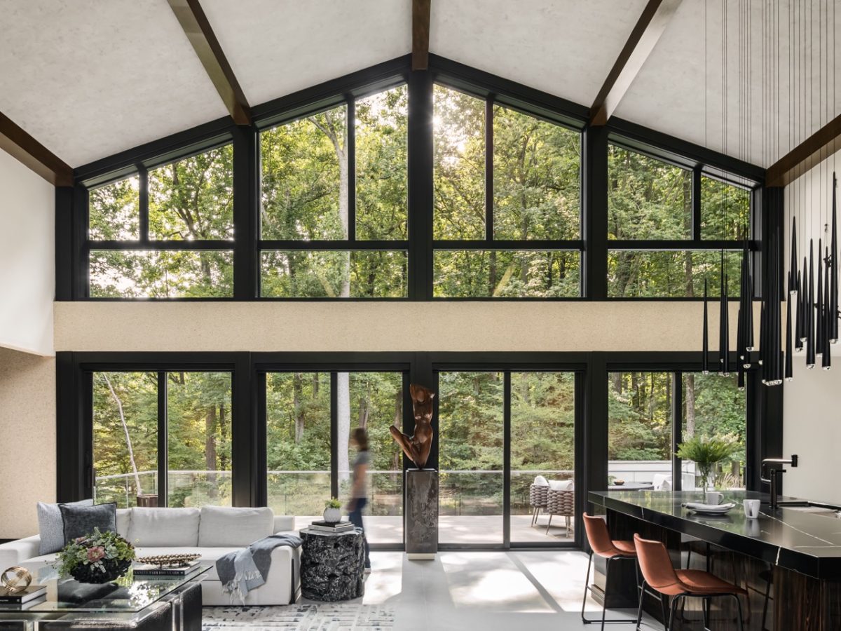 Gable Wall of Glass - Fine Homebuilding