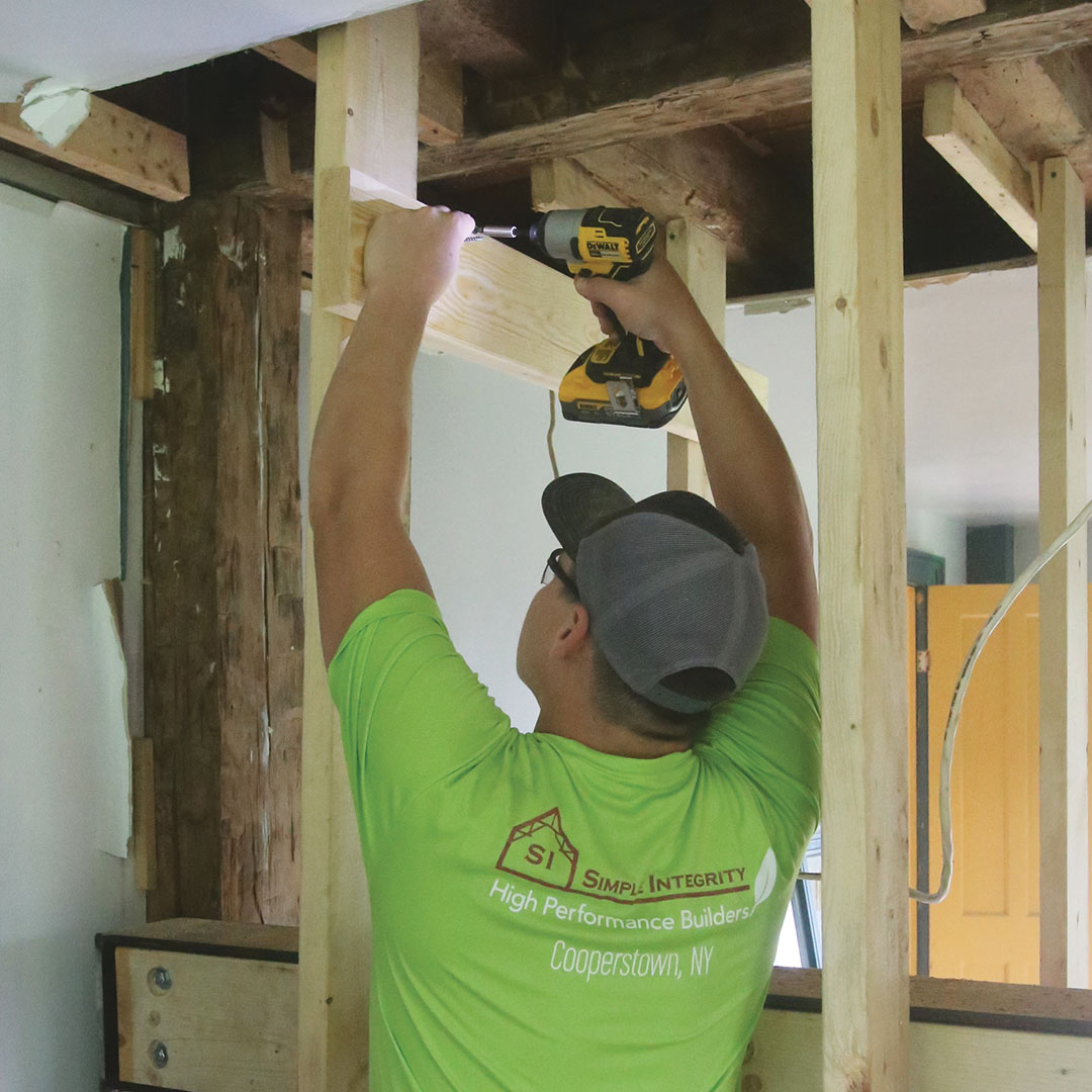 Installing Steel I-Beams in a Farmhouse Remodel - Fine Homebuilding
