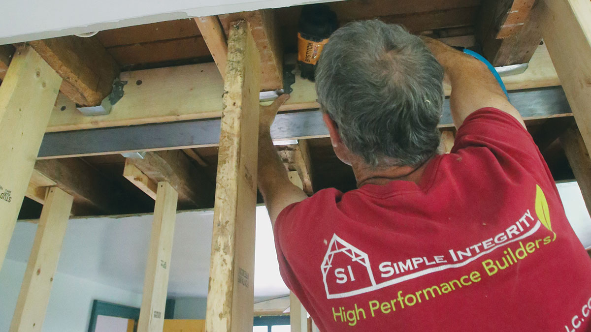 Installing Steel I-Beams in a Farmhouse Remodel - Fine Homebuilding