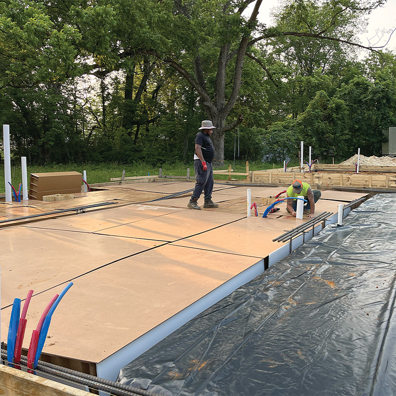 A Foundation for Wet Soil Using Helical Piles and Grade Beams - Fine ...